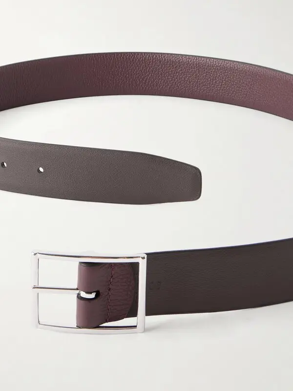 Anderson's 3.5cm Reversible Full-grain Leather Belt