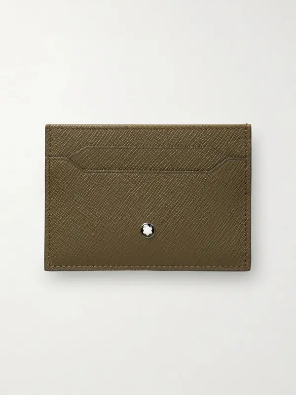 Montblanc Sartorial Cross-grain Leather Cardholder