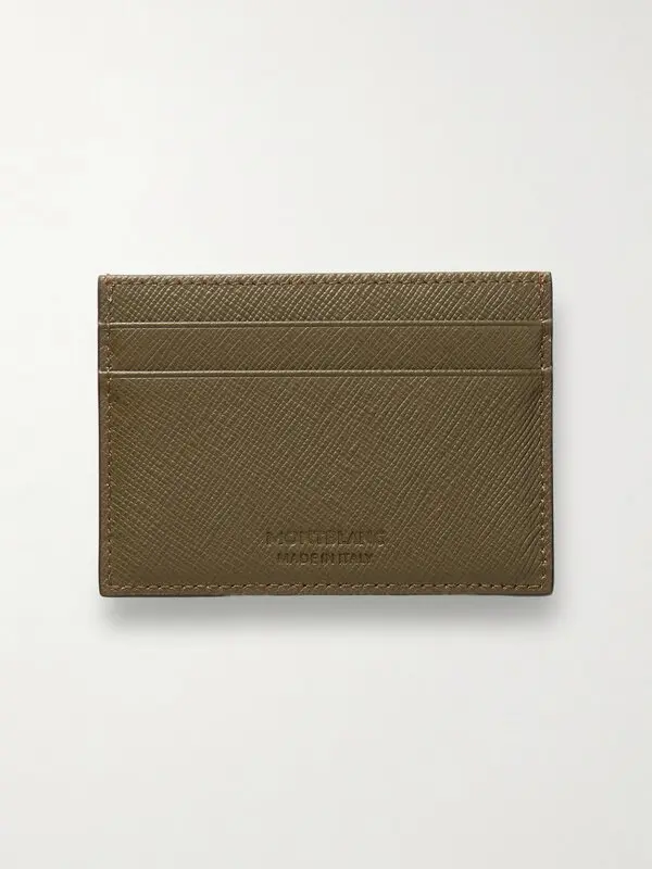Montblanc Sartorial Cross-grain Leather Cardholder