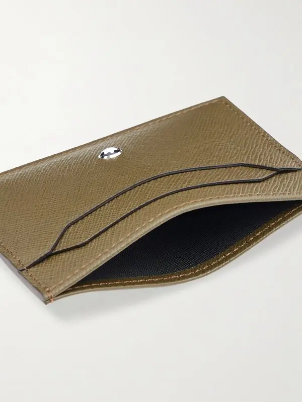 Montblanc Sartorial Cross-grain Leather Cardholder
