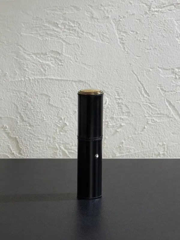 Montblanc Meisterstück Leather And Gold-tone Pen Pouch