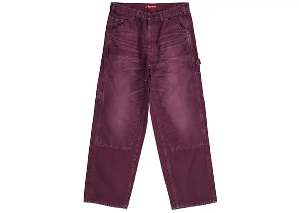 Supreme Worn Double Knee Painter Pant
