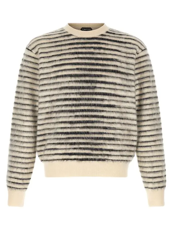 TOM FORD Brushed Effect Sweater - Black