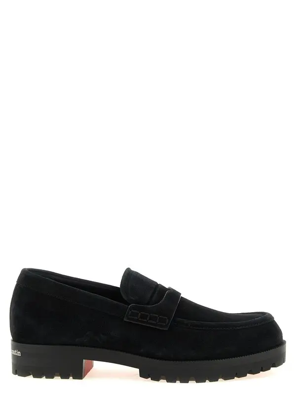 CHRISTIAN LOUBOUTIN Caravin' Loafers - Black