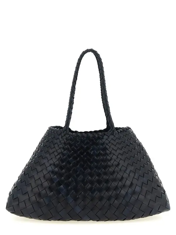 Dragon Diffusion Santa Croce Big' Shoulder Bag - Blue