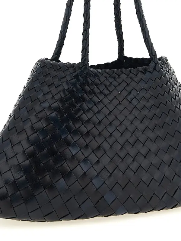 Dragon Diffusion Santa Croce Big' Shoulder Bag - Blue