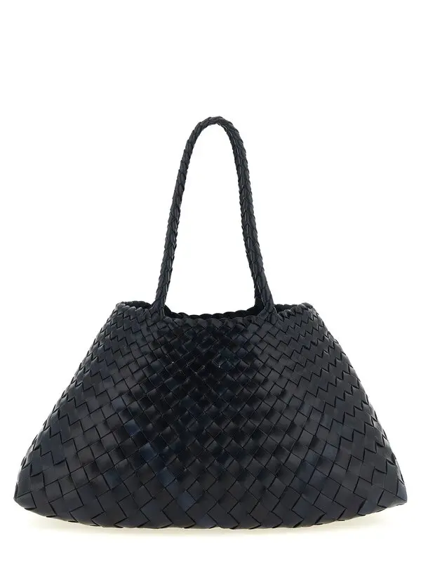 Dragon Diffusion Santa Croce Big' Shoulder Bag - Blue