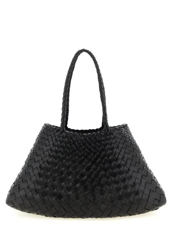 Dragon Diffusion Santa Croce Big' Shoulder Bag - Black