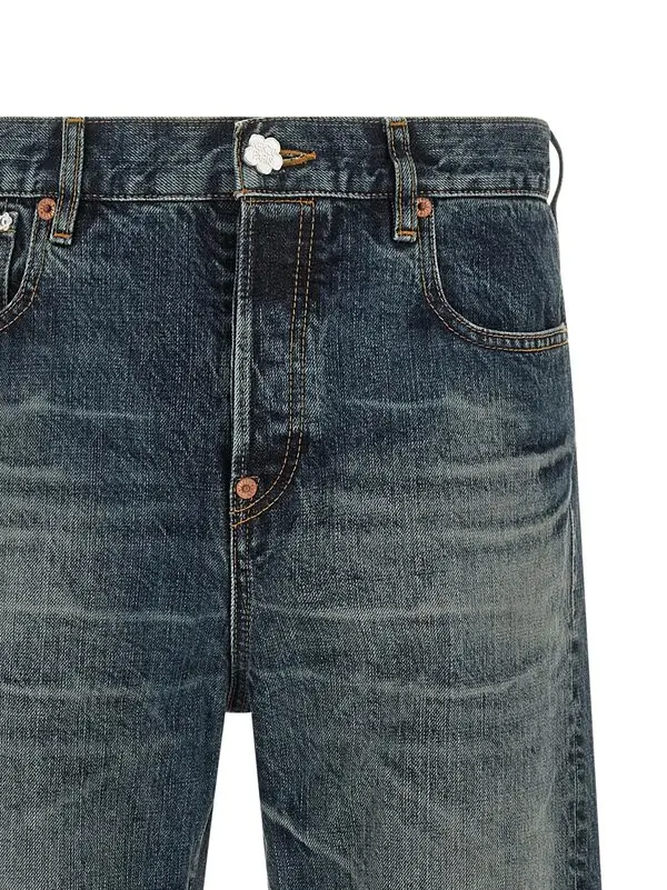 Kenzo Boke Flower' Button Jeans