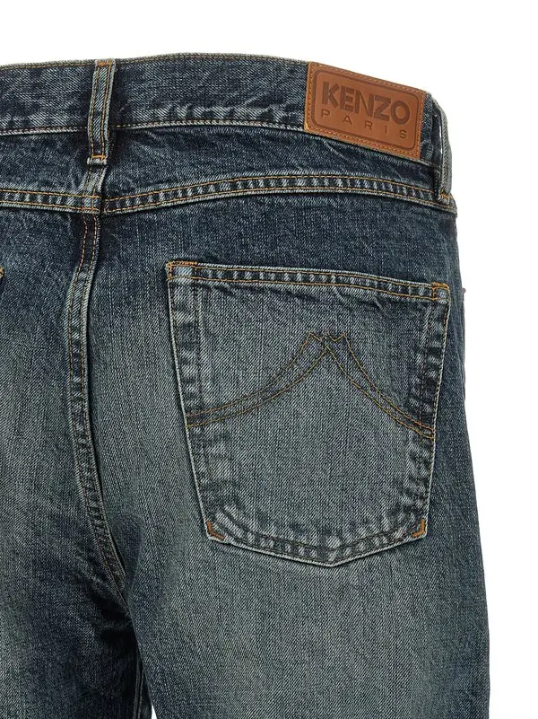 Kenzo Boke Flower' Button Jeans