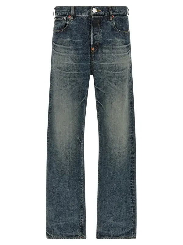 Kenzo Boke Flower' Button Jeans - Blue