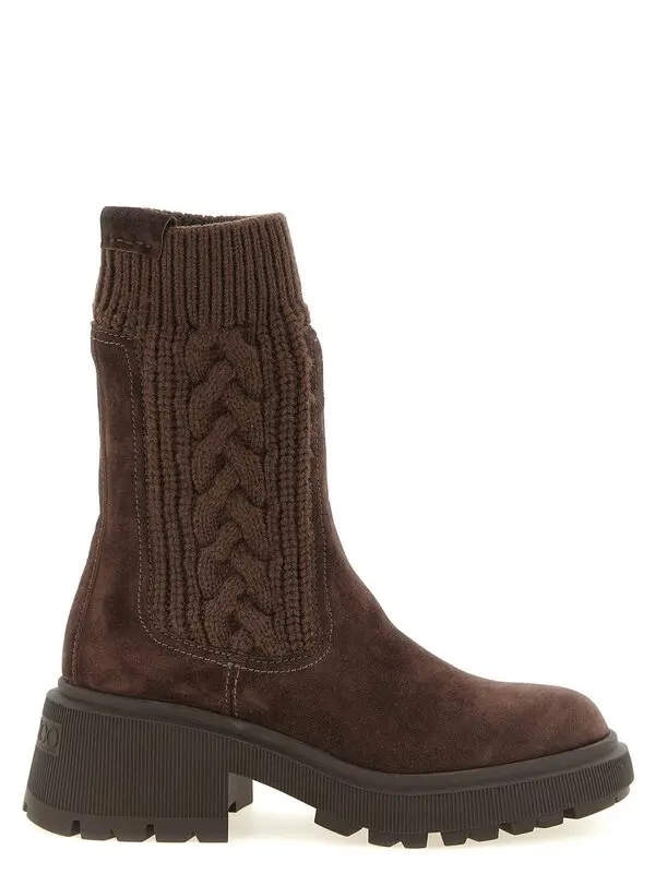 JIMMY CHOO Tamia' Ankle Boots - Brown