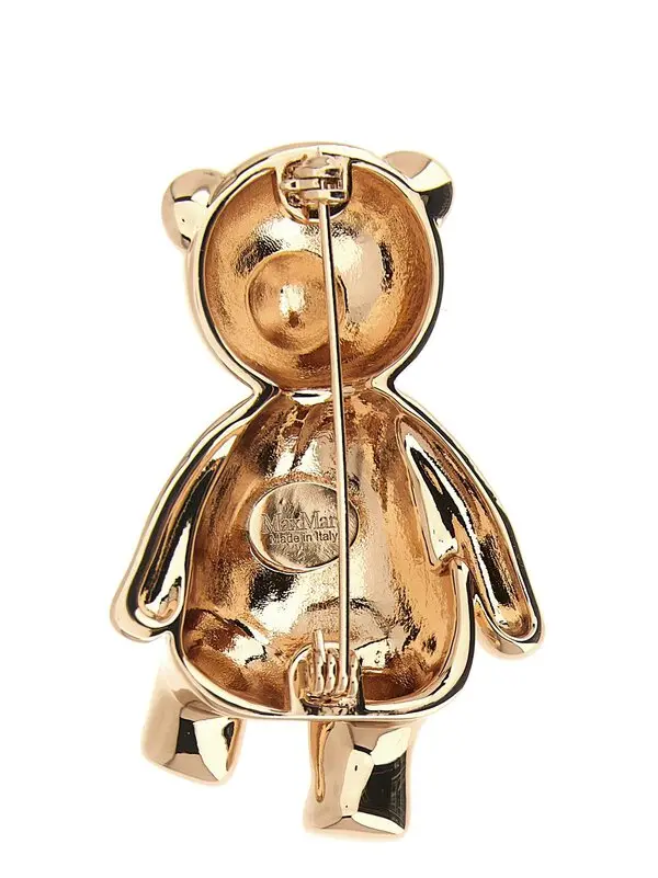 Max Mara Shiny' Bear Brooch