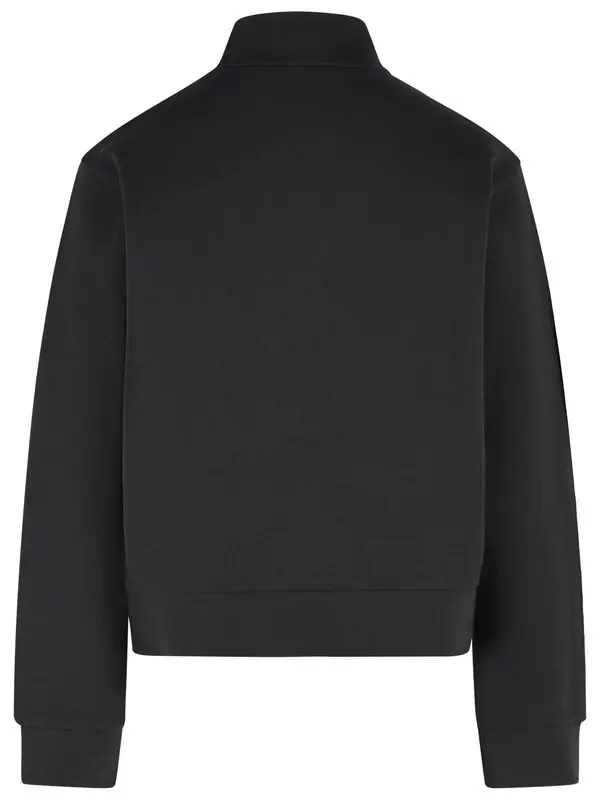 Moncler T-neck' Cotton Sweatshirt