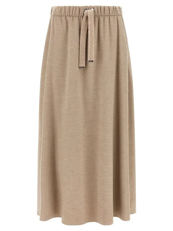 Herno Skirt With Drawstring