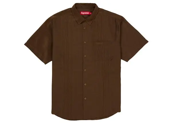 Supreme Pintuck Short Sleeve Shirt