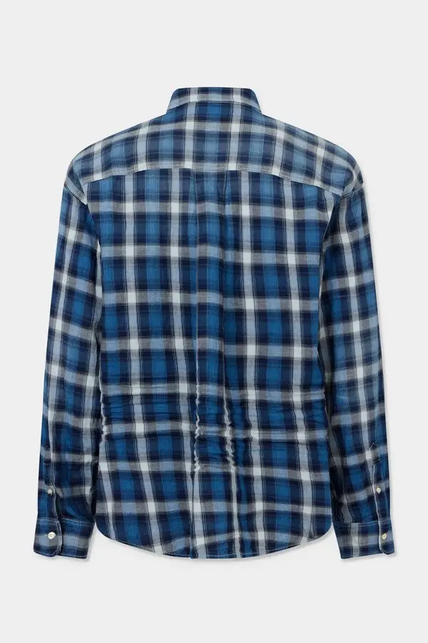 Dsquared2 Classic Check Dropped Shoulder Shirt