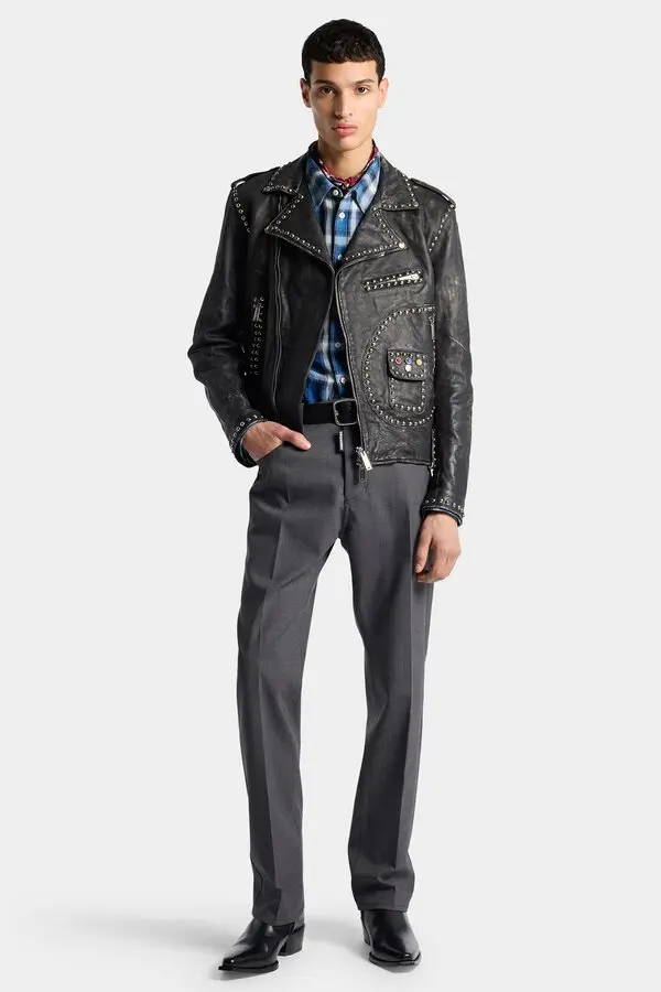 Dsquared2 Classic Check Dropped Shoulder Shirt