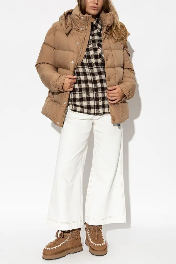 Moncler Plaid Pattern Shirt