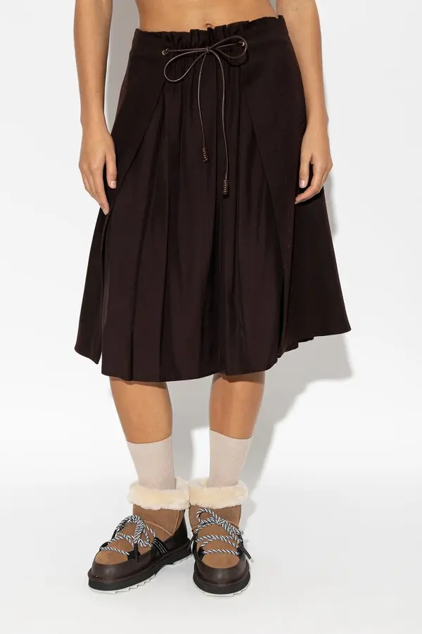 Moncler Wool Skirt