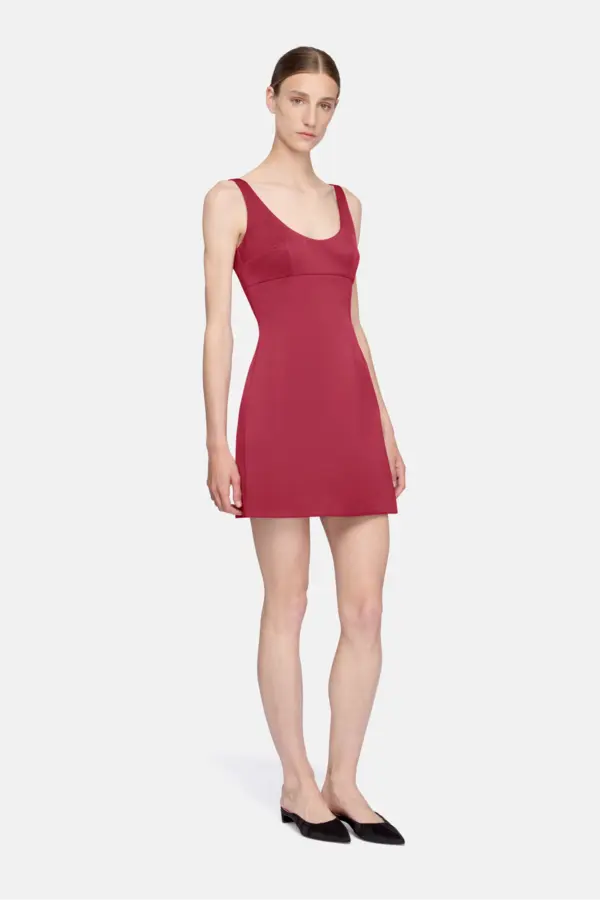 EMILIA WICKSTEAD Einna Dress In Duchess Satin