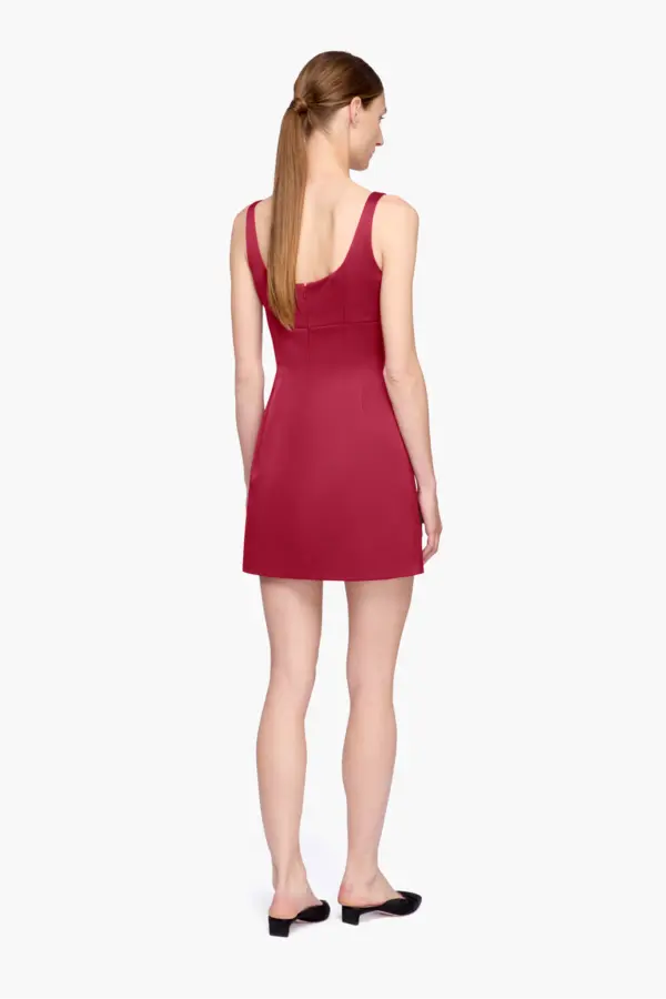 EMILIA WICKSTEAD Einna Dress In Duchess Satin