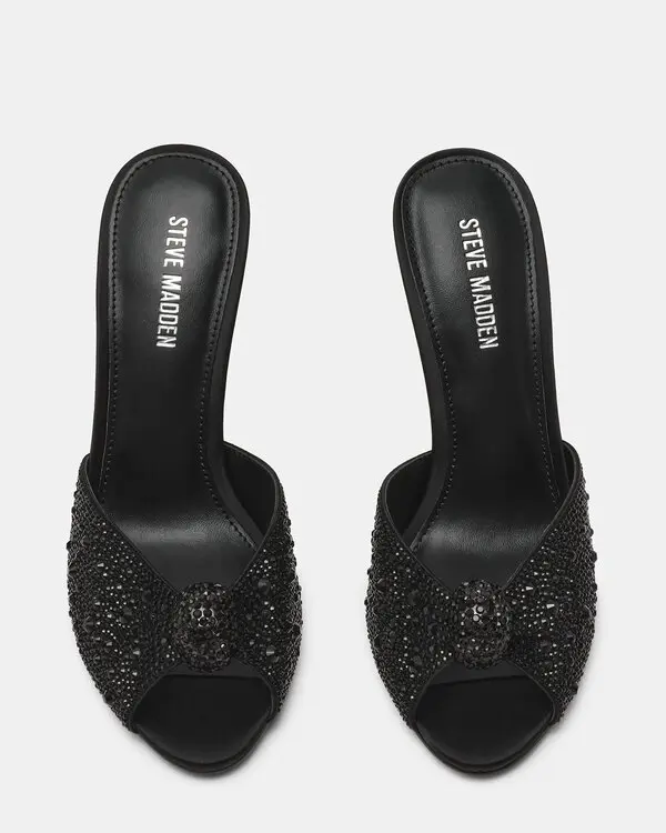 Steve Madden Priya Rhinestones Mule Heels