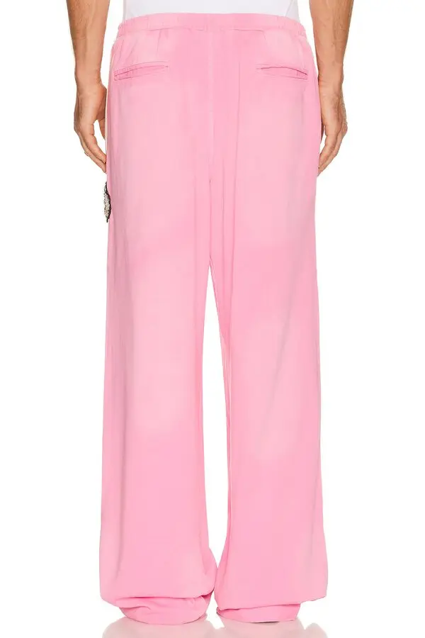 424 Stripped Ripped Sweatpants In Pink