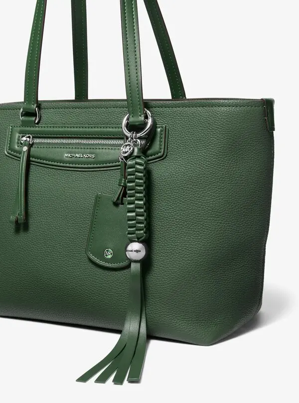 Michael Kors Woven Bag Charm In By
