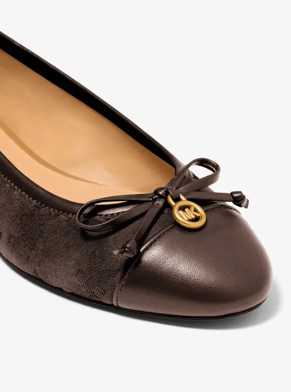 Michael Kors Piper Flex Logo Stitched Suede In Size By - Brown