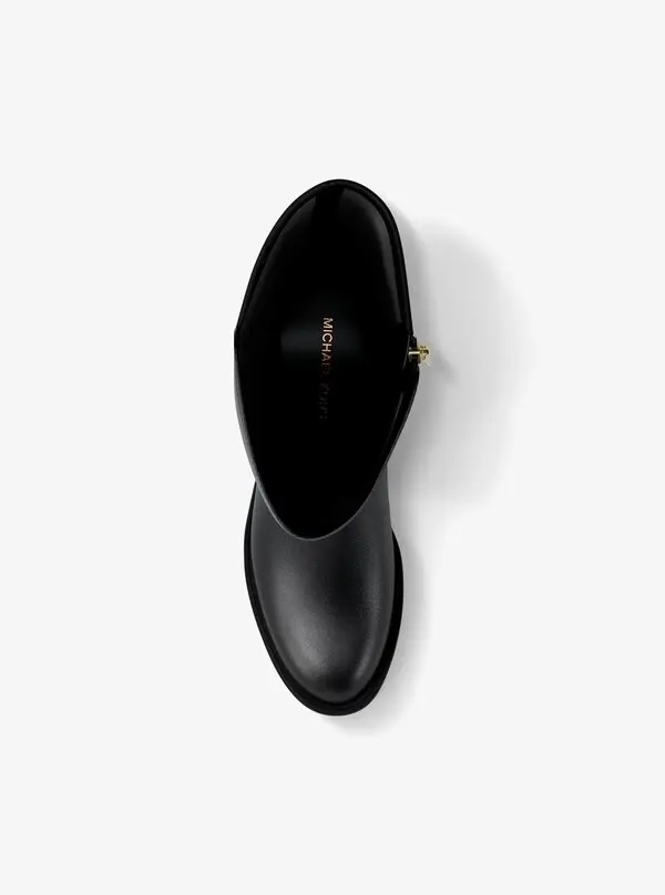 Michael Kors Rachel Signature Logo Trim Boot In Size By