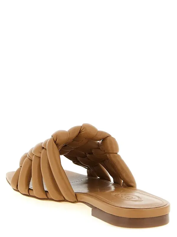 TOD'S Nappa Sandals - Brown
