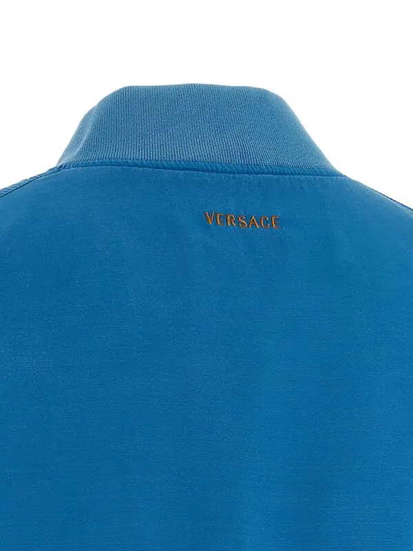 Versace Silk Poplin Blouson