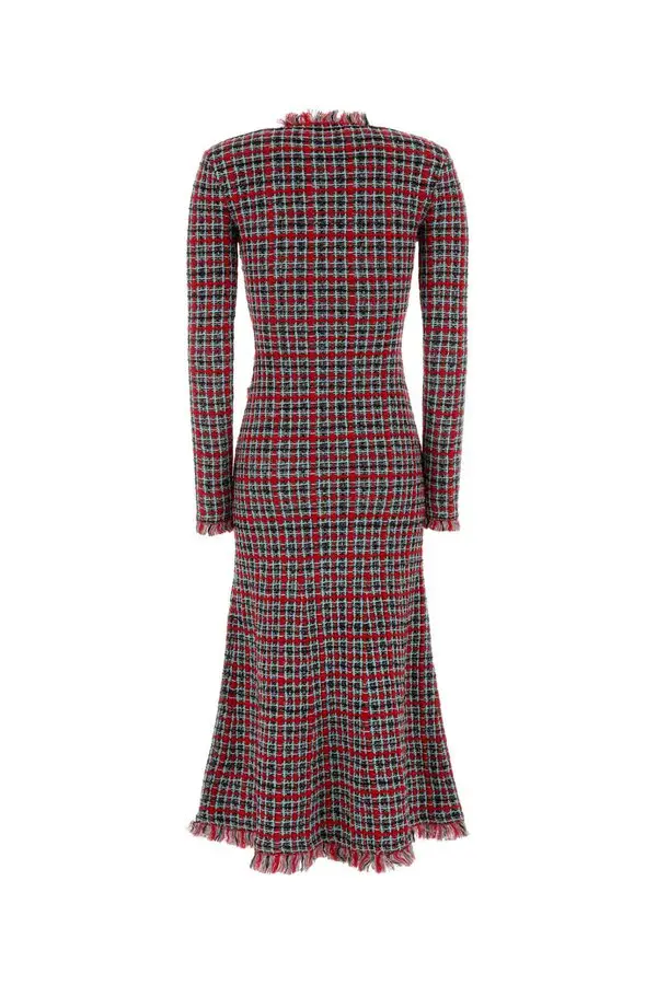SELF-PORTRAIT Tweed Dress