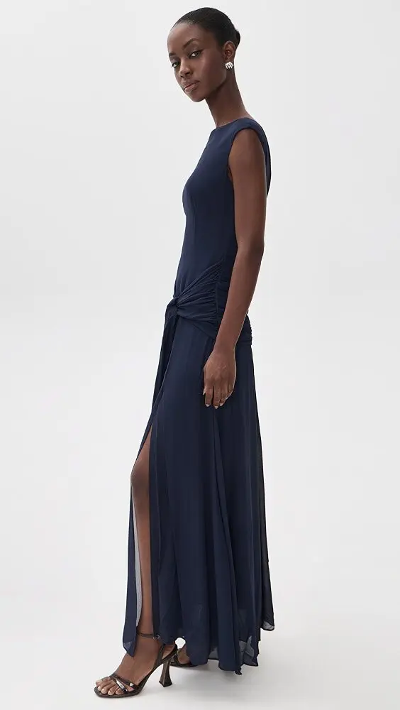 REFORMATION Vicenta Dress - Navy