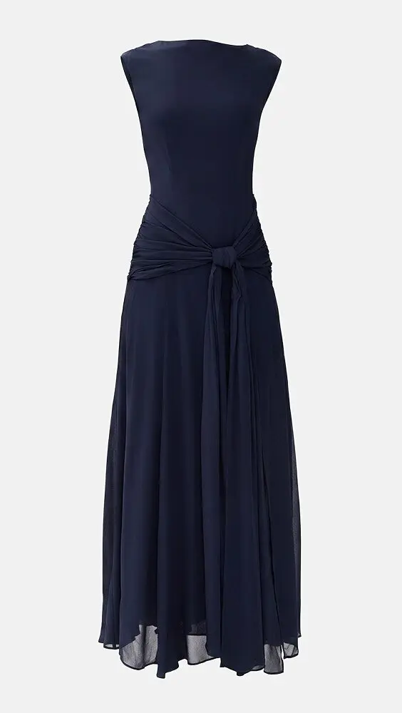 REFORMATION Vicenta Dress - Navy