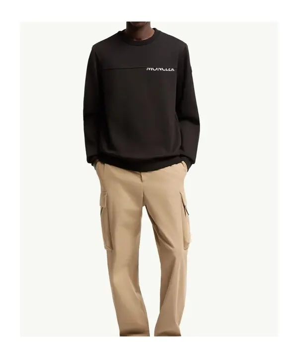 Moncler Logo Cotton Sweatshirt