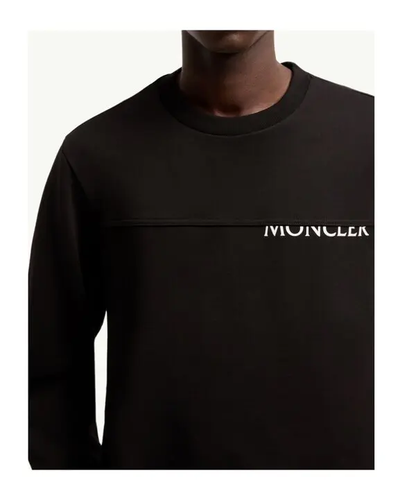 Moncler Logo Cotton Sweatshirt