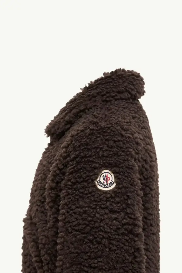 Moncler Teddy Zip-up Sweatshirt