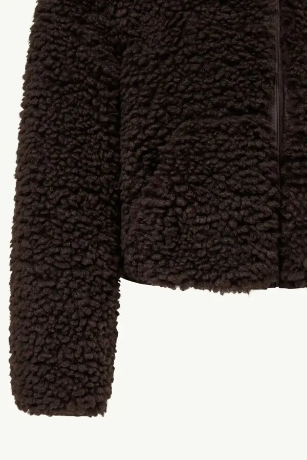 Moncler Teddy Zip-up Sweatshirt