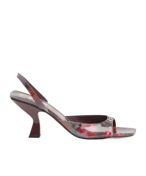 DIESEL® D 75 Slingback Heeled Sandals - Amber