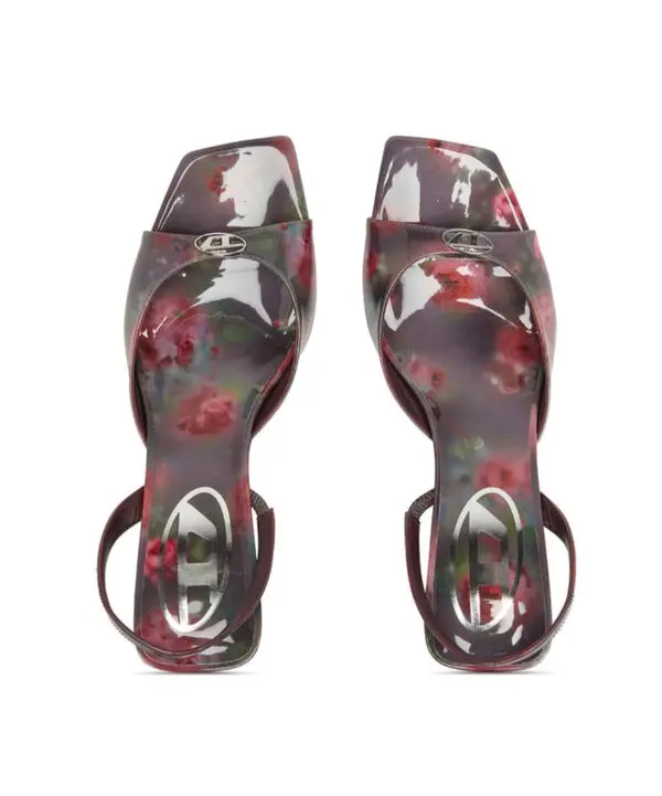 DIESEL® D 75 Slingback Heeled Sandals