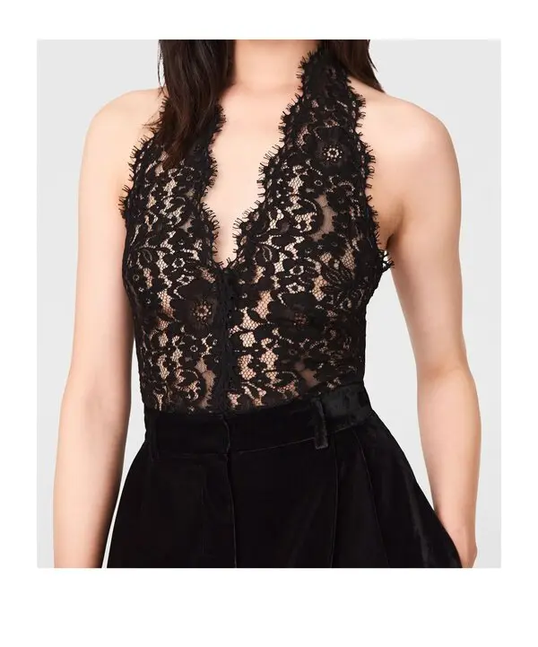Stella McCartney Halterneck Lace Top