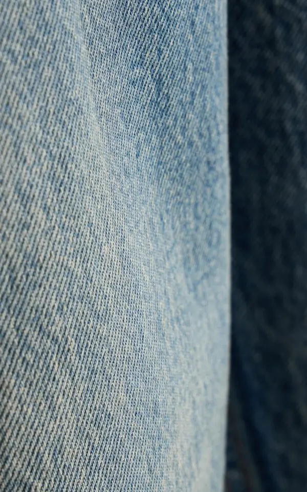 EB DENIM Baggy Rigid Mid-rise Wide-leg Jeans