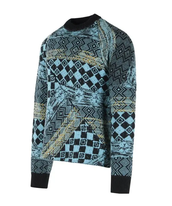 Dries Van Noten Macos Crewneck Knitted Sweater