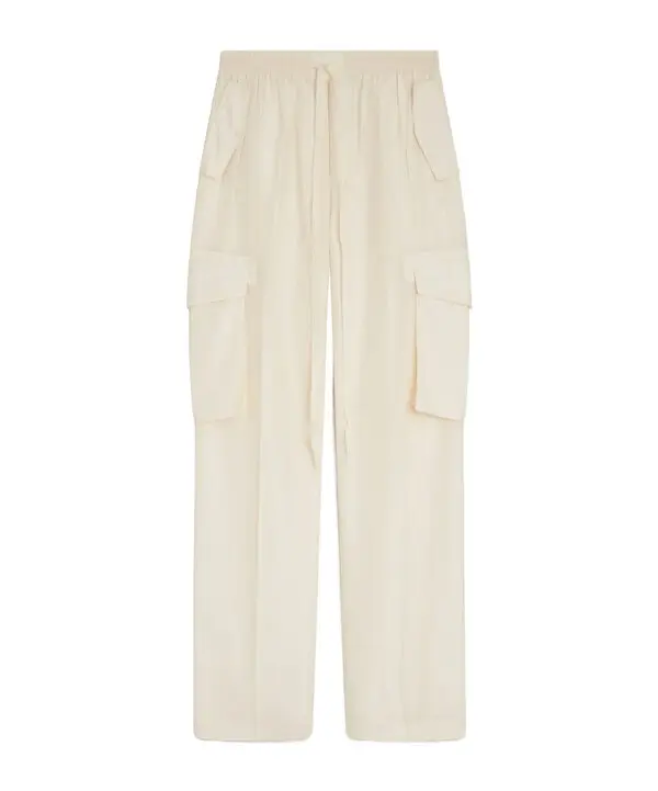 Phoebe Philo Drawstring Cargo Casual Pants