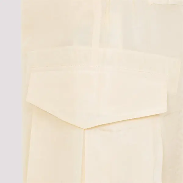 Phoebe Philo Drawstring Cargo Casual Pants