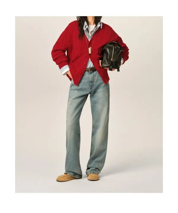AMI Paris Long-sleeved Cardigan