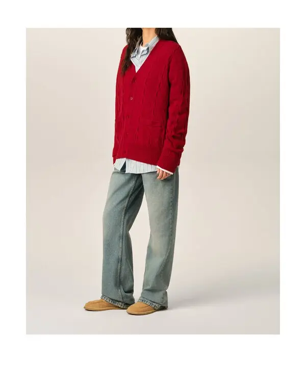 AMI Paris Long-sleeved Cardigan