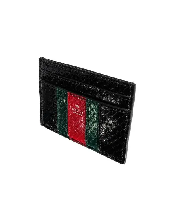 Gucci Web Trademark Card Case